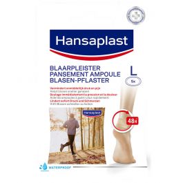 Hansaplast SOS Blaarpleister Groot 5 stuks