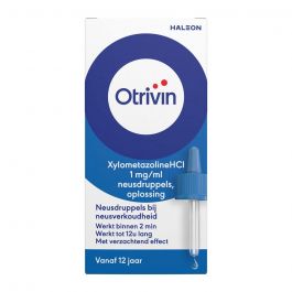 Otrivin Druppels 1,0mg/ml Volwassenen 10ml