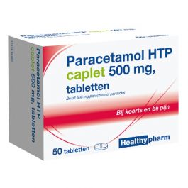 Healthypharm Paracetamol Caplet Tablet 50st