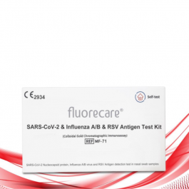 Fluorecare Combo Test - Zelftest voor SARS-CoV-2, Influenza A/B & RSV