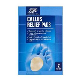 Boots Pharmaceuticals Callus Relief Pad 2st