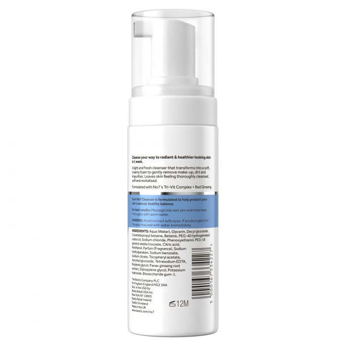 No7 Foaming Cleanser 150ml